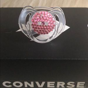 Converse | Shoes | Bling Converse Pacifier | Poshmark